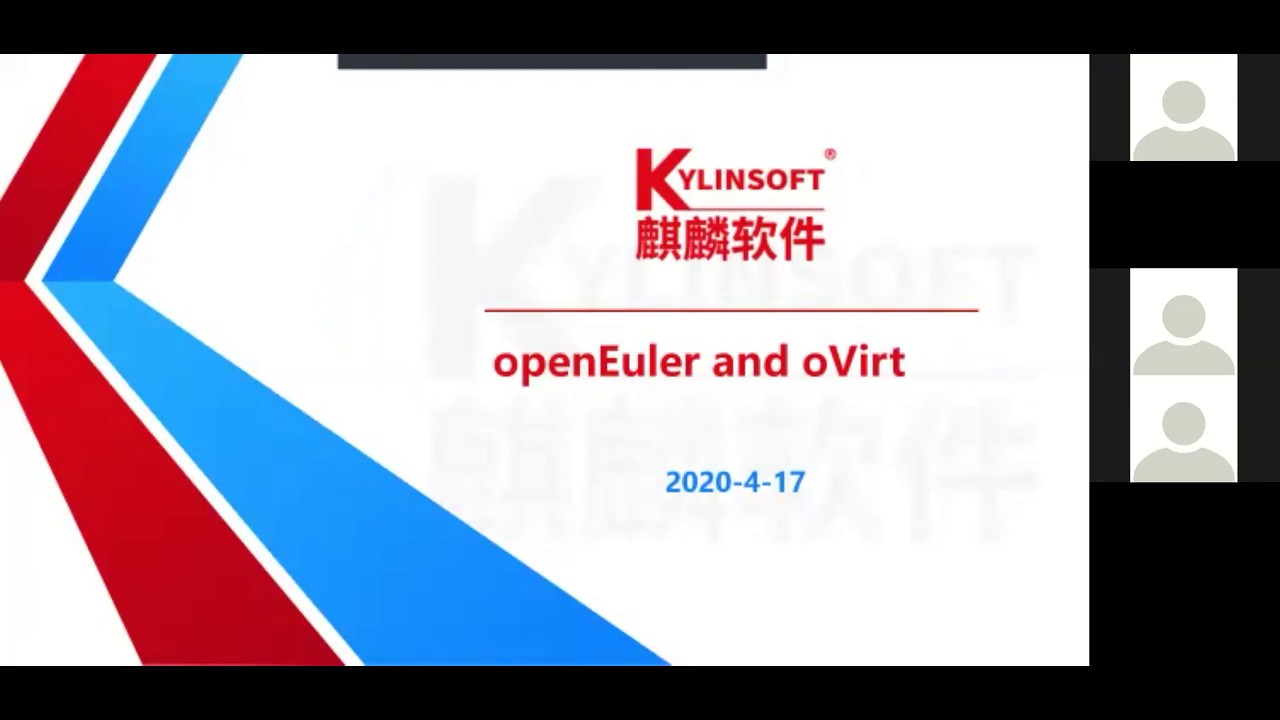 openEuler Virtual Summit 2020 Design Summit - oVirt SIG Workshop - YouTube