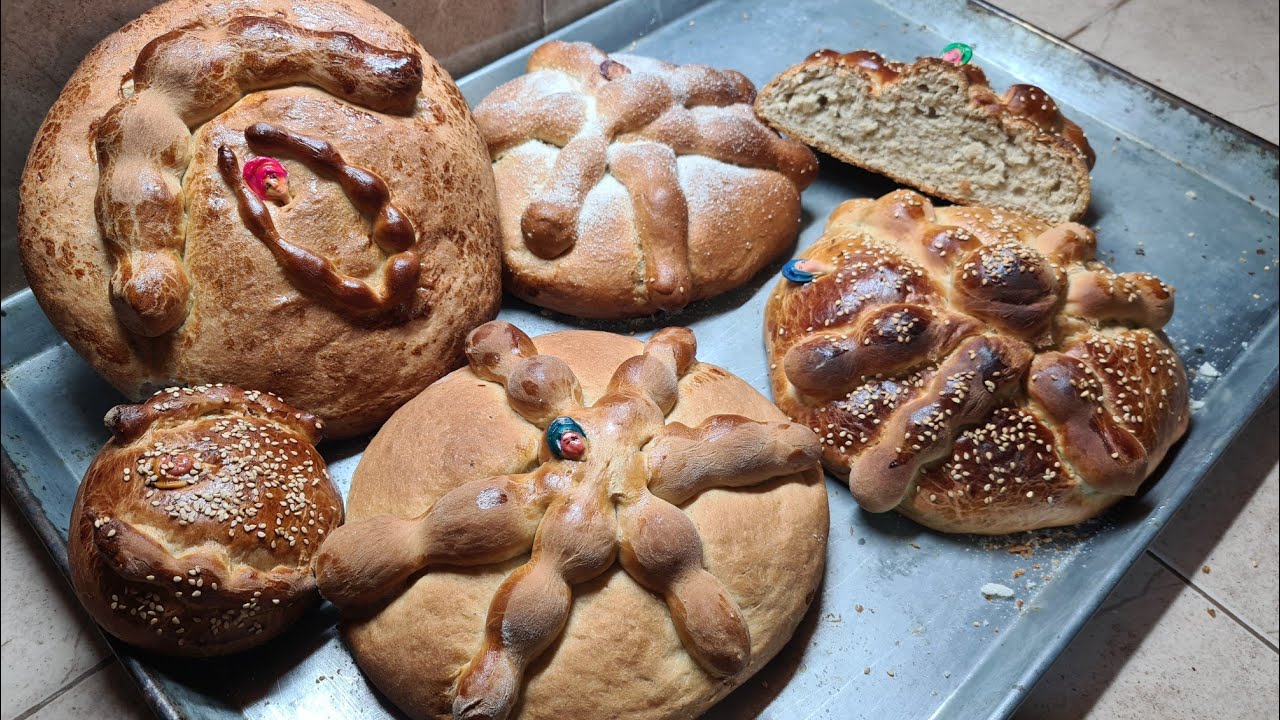 Como hacer pan de muerto con guayaba | Las Delicias de Lupita - YouTube
