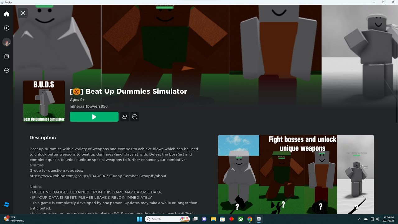 Playing Beat Up Dummies Simulator with my best friend!!!! - YouTube