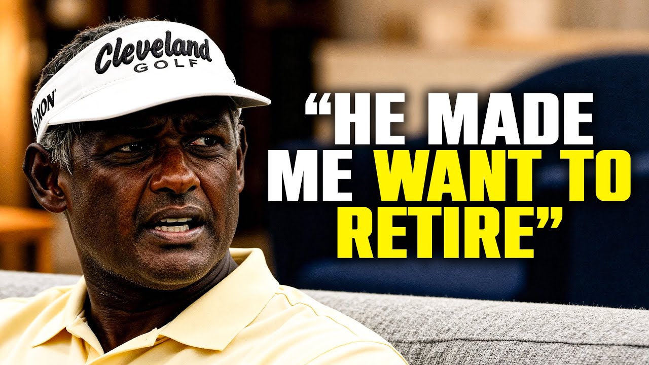 At 62, Vjay Singh Names 5 Golfers He Will NEVER Play Against - YouTube
