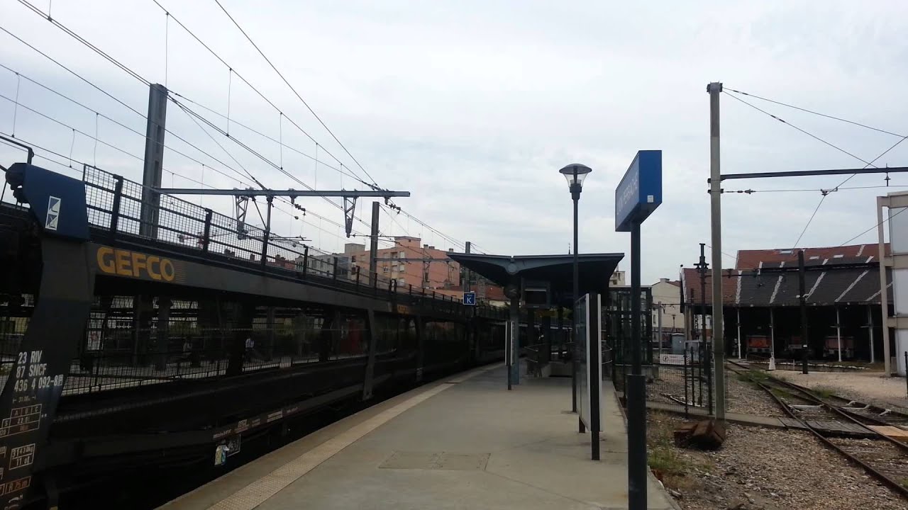 TRAIN LONG GEFCO 734m metres - YouTube