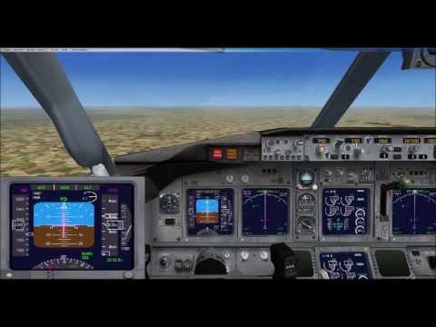 FSX - Full 1 Hour Flight - IFR Dublin to Birmingham - Boeing 737-800 British Airways