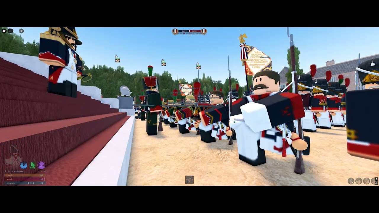 October Garde Inspection | Roblox Napoleonic Wars - YouTube