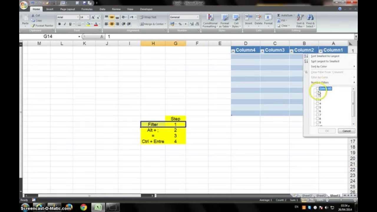 Problem Pasting in Excel Filtered List - YouTube