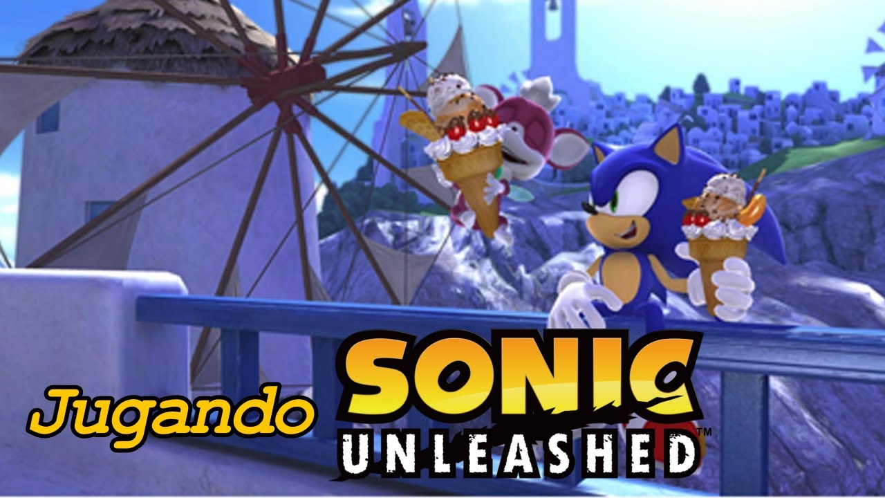 Jugando sonic Unleashed - YouTube