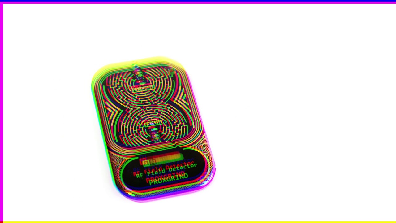 ProxGrind RF Detector on LF & HF Reader - YouTube