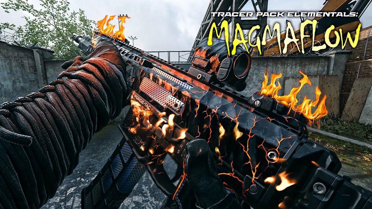 TRACER PACK: ELEMENTALS MAGMAFLOW WEAPON SHOWCASE - ALL MASTERY CAMO ...