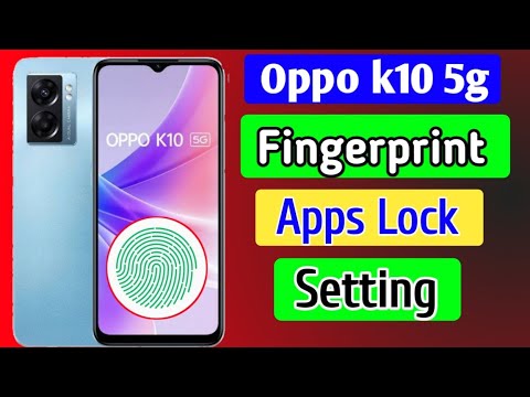 oppo k10 me app lock kare fingerprint ke sath | how to set fingerprint Applock in oppo k10 5g ...