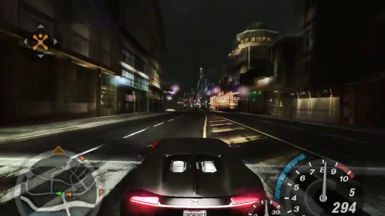 Need for Speed Underground 2 - Bugatti Chiron 300km/h vs Texture mod ...