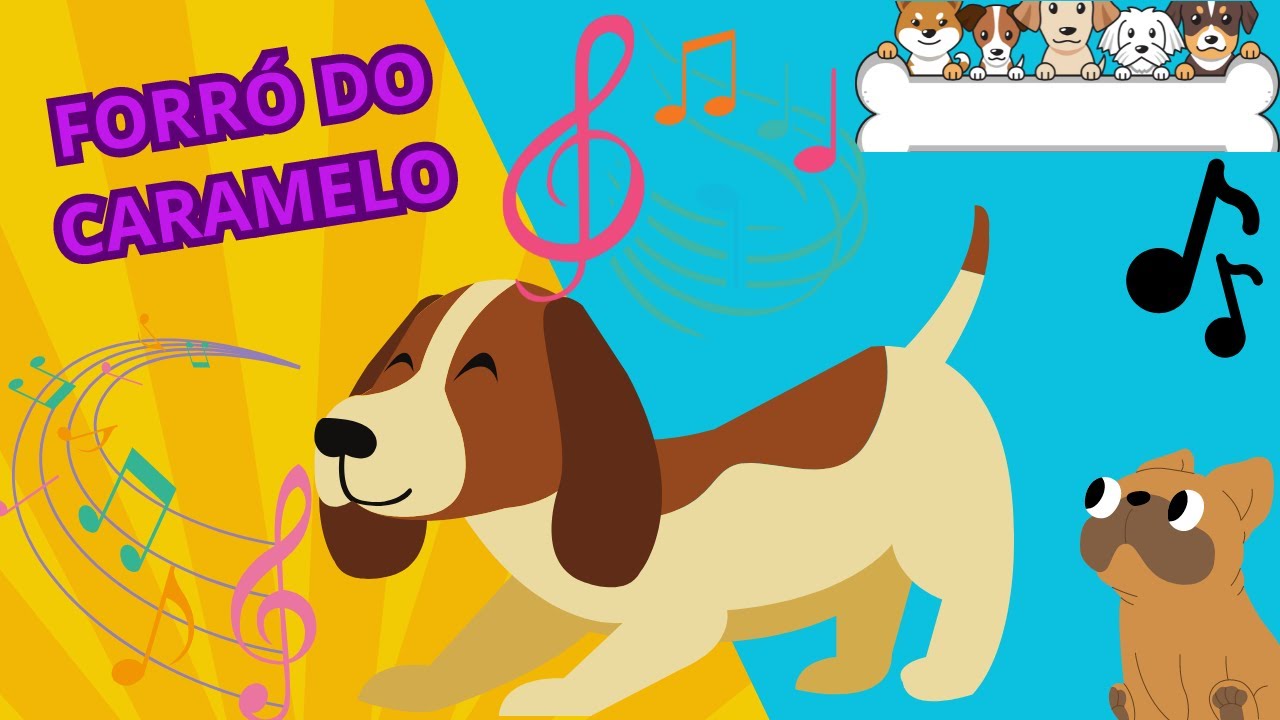 FORRÓ DO CARAMELO - Notas magicas kids ( infantil ) - YouTube