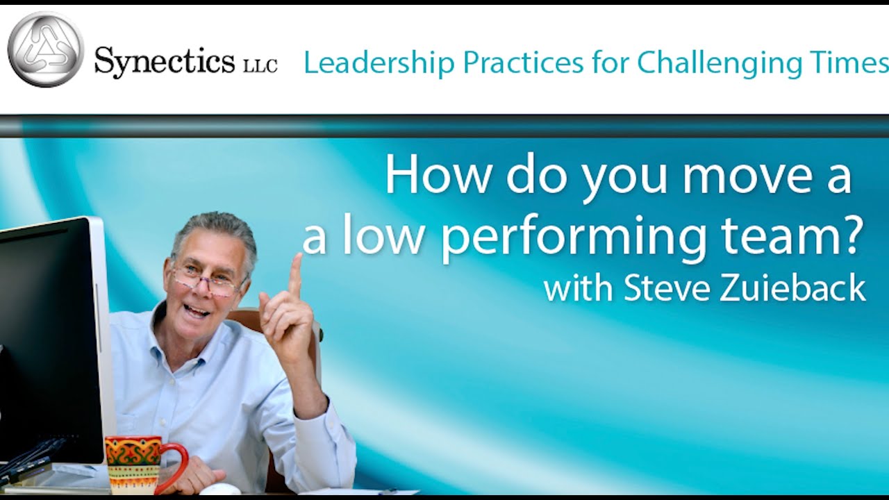 How to Move a Low Performing Team - YouTube