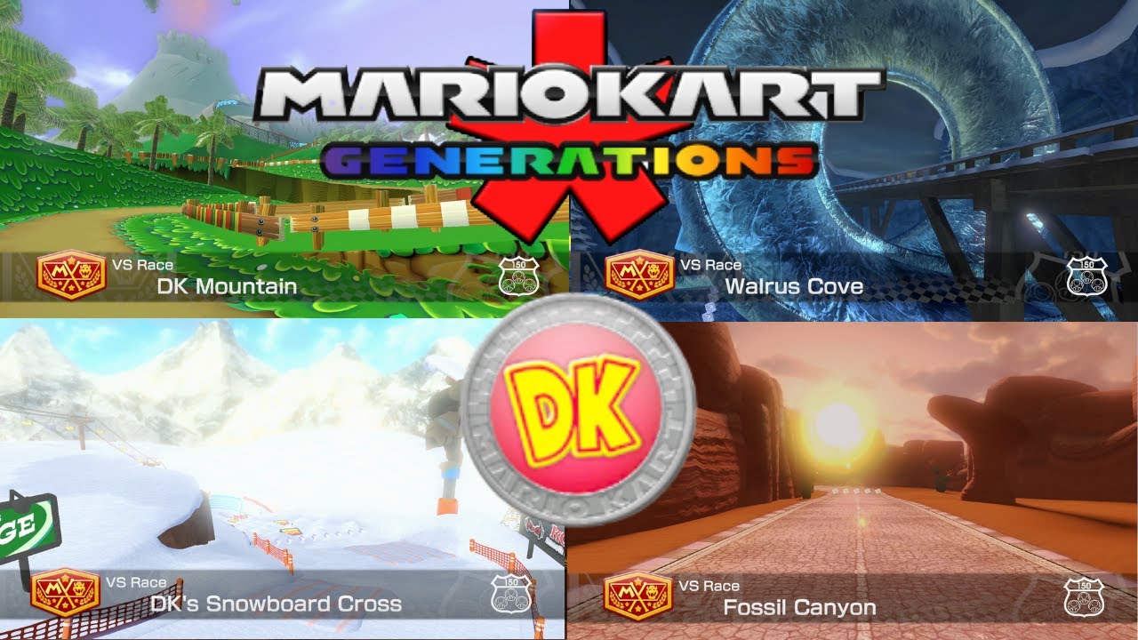 Mario Kart Generations BETA ( DK Cup ) - YouTube