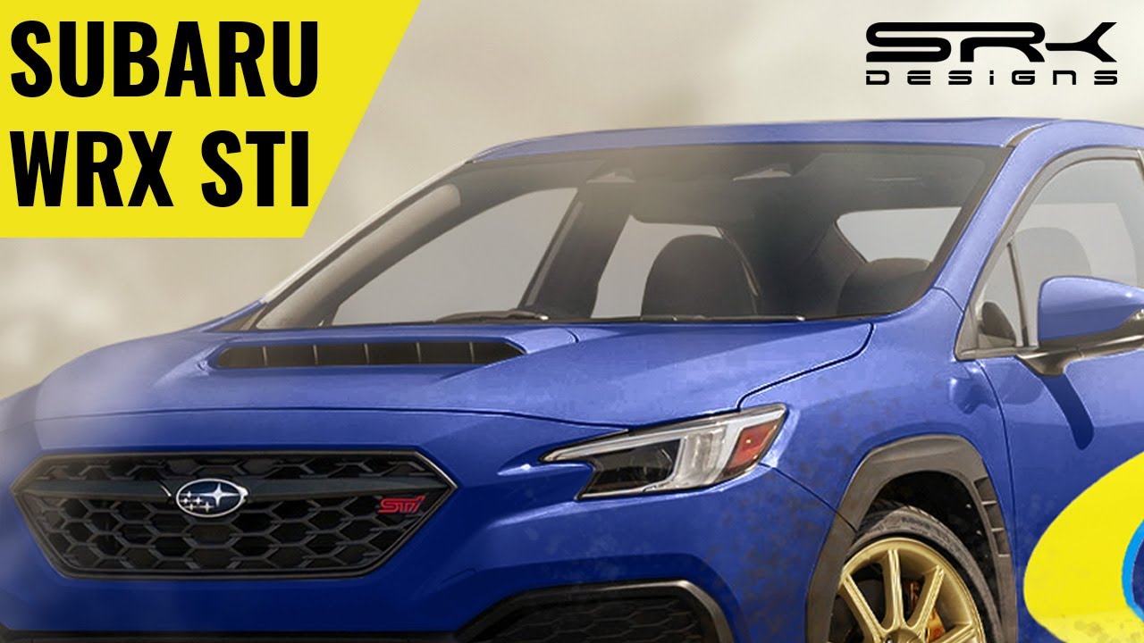 2022 Subaru WRX STi Edition - Photoshop Car Rendering | SRK Designs ...