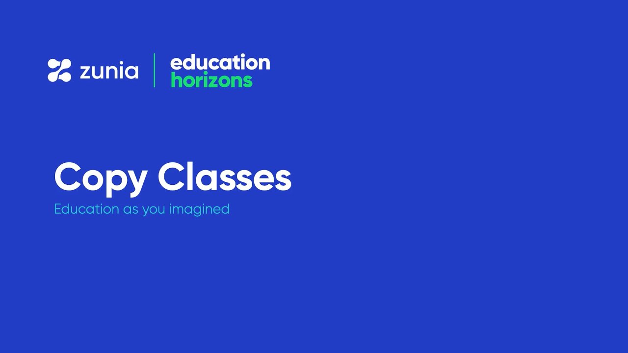 Zunia - Copy Classes - YouTube