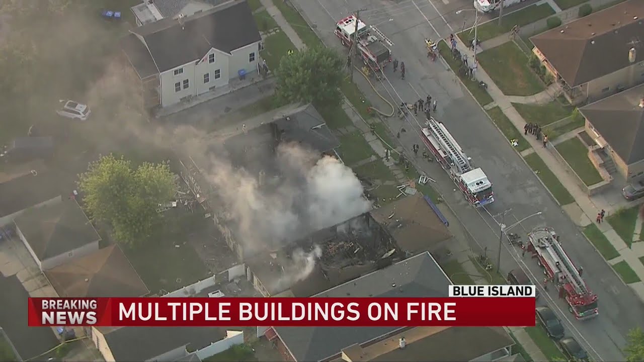'A big boom': 2-alarm blaze in south suburban Blue Island severely ...