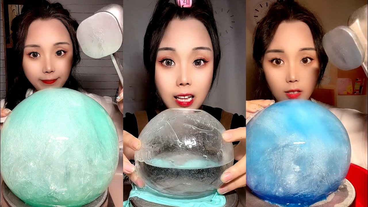 SOLO / BALLOON ICE EATING / ICE EATING / THIN ICE EATING - YouTube
