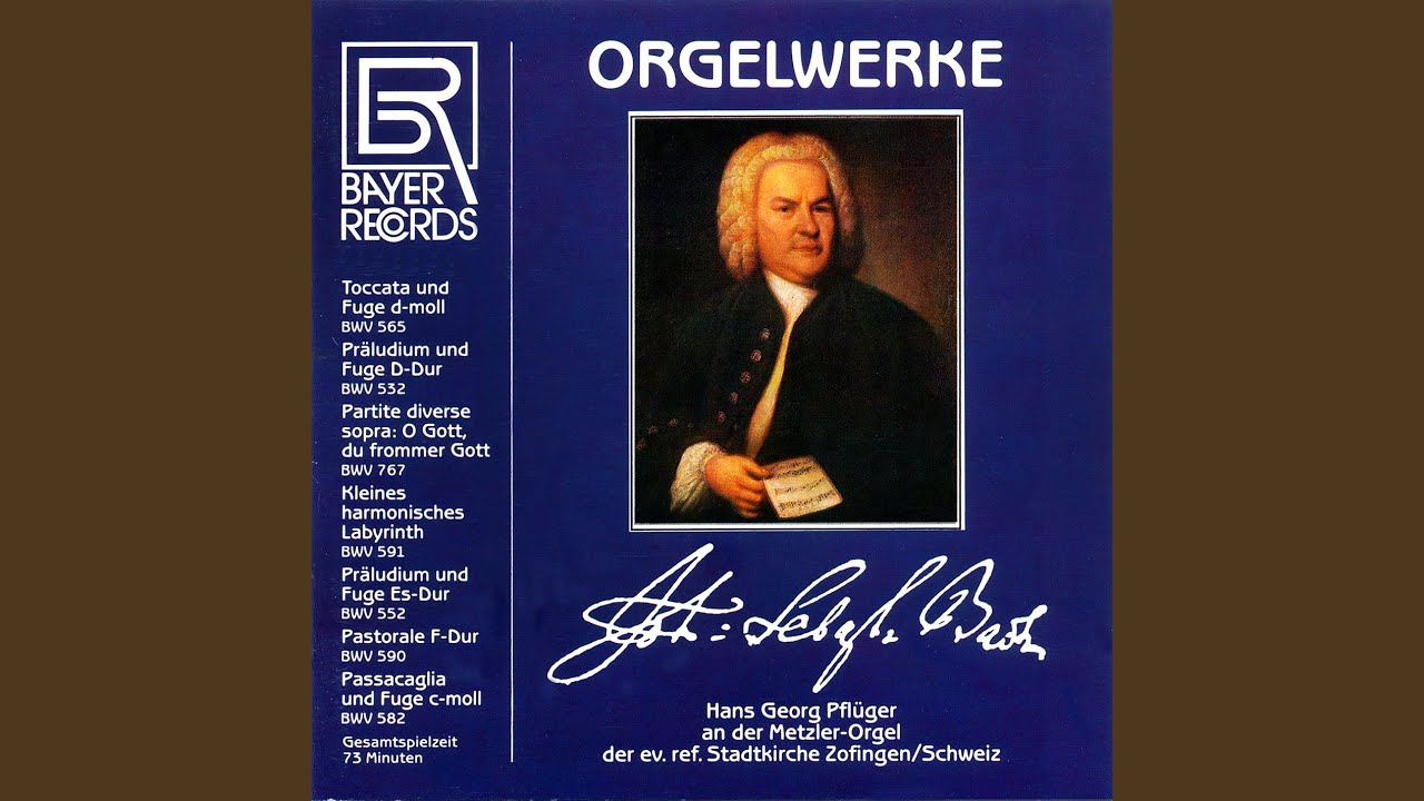 Prelude and Fugue in E-Flat Major, BWV 552: II. Fugue - YouTube