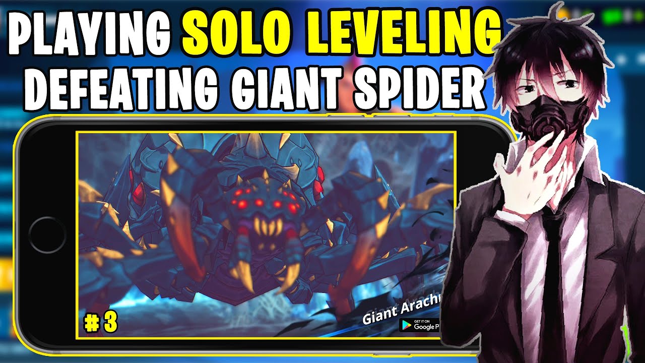 Playing Solo Leveling: Arise Defeating Giant Spider #3 - YouTube