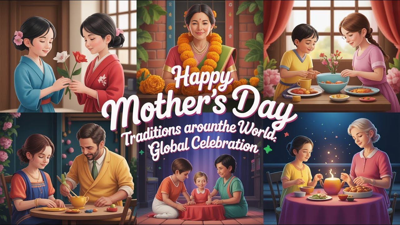 Mother's Day Traditions Around The World: Global Celebration - Happy ...