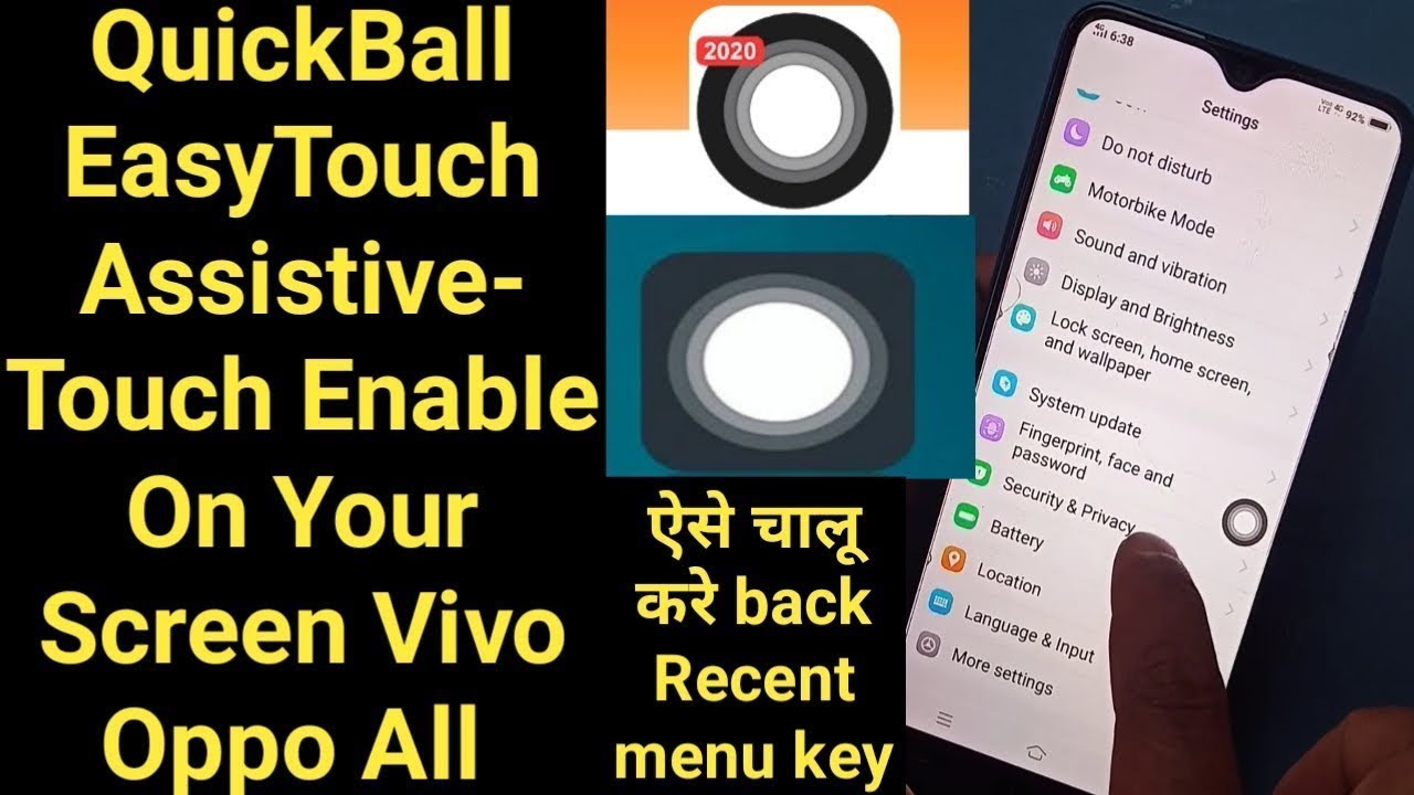 Home and back button On your screen any mobile - YouTube
