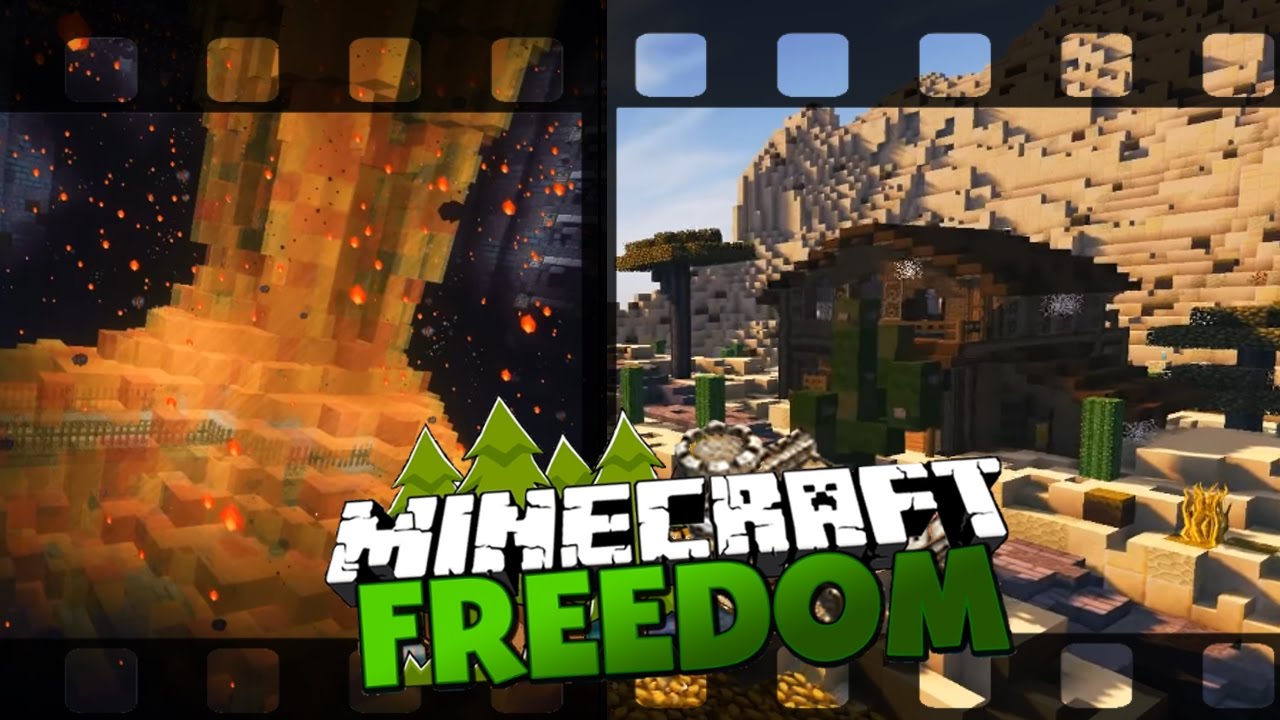 Minecraft Freedom - Adventure Map 6 | Trailer - YouTube
