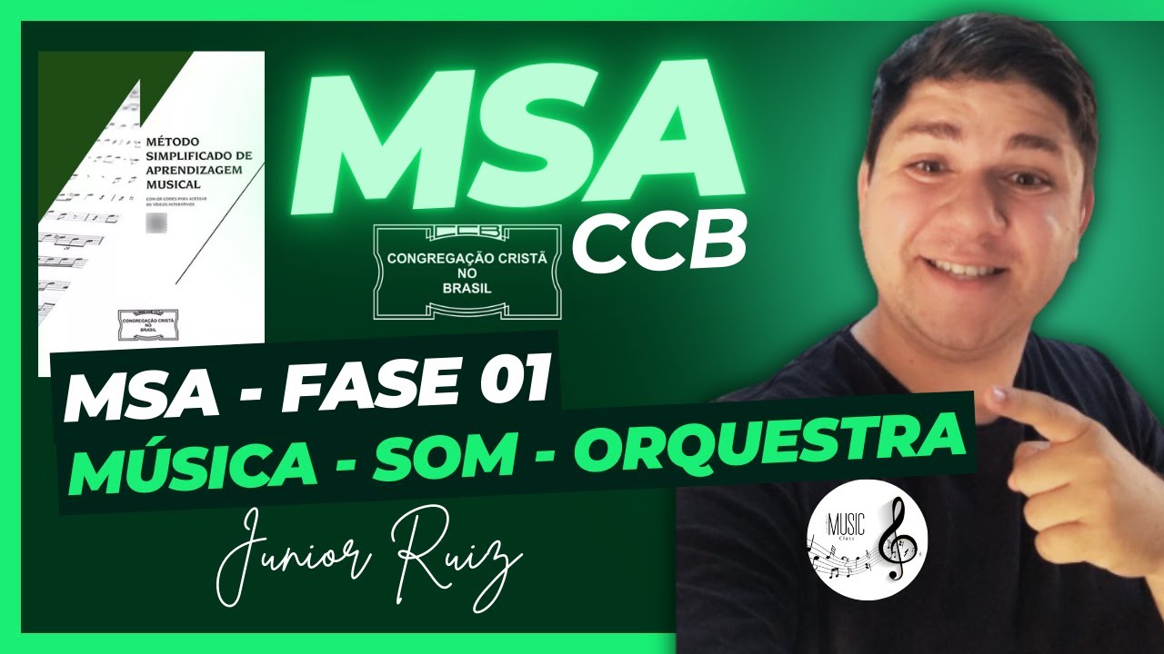 {Curso MSA CCB COMPLETO} FASE 1 Aula 1 Apresentação conhecendo o MSA # ...