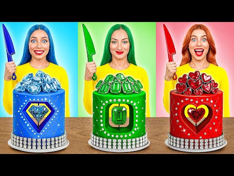 Emerald, Ruby and Diamond Girl | Cooking Challenge by Multi DO Smile