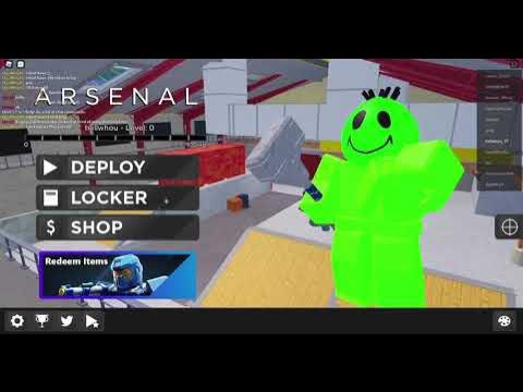 New code for lolcat skin in arsenal skin game - YouTube