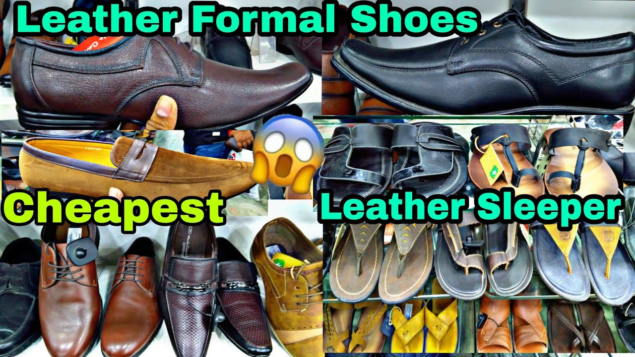 Leather Shoes Formal Shoes and Leather Sleeper in Cheapest Price - YouTube