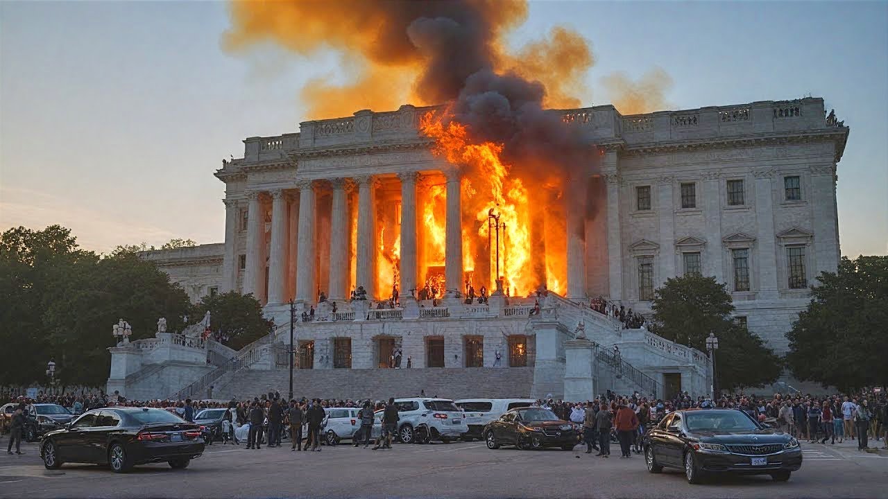 2 minutes ago! The largest US Parliament building in Washington was ...