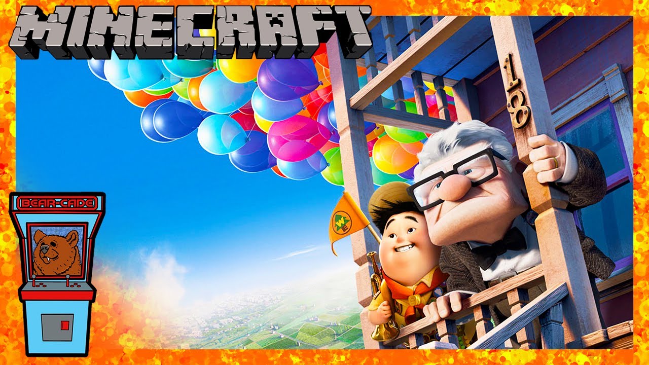 Disney's UP House in MINECRAFT - Pixar Build - MykGoesGaming - YouTube