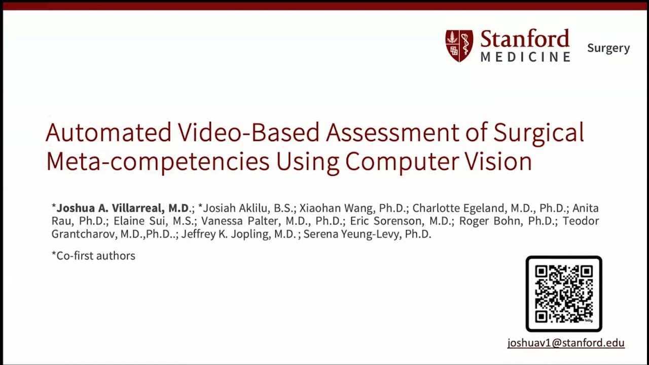 Automated Video-Based Assessment of Surgical Meta-Competencies Using ...