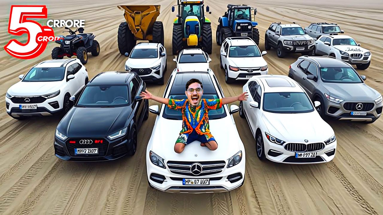 OUR CAR COLLECTION Worth ₹5 Crore CRAZY XYZ SUPERCARS - YouTube