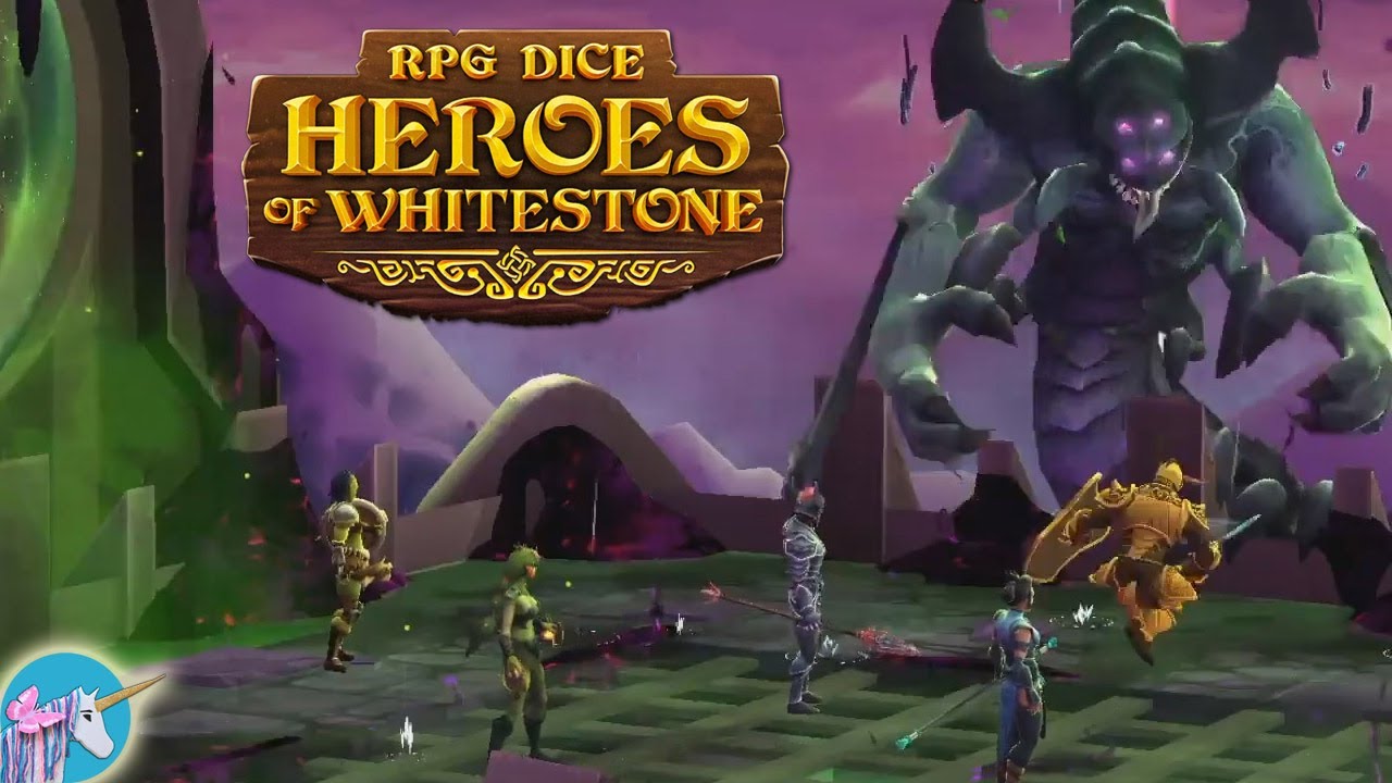 RPG Dice Heroes of Whitestone gameplay - YouTube