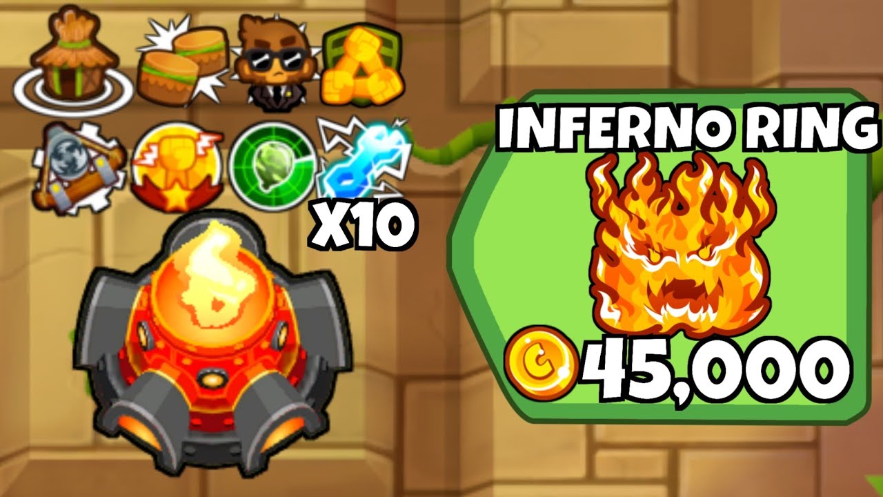 So I Got A HYPERSONIC Inferno Ring And This Happened... (Bloons TD ...