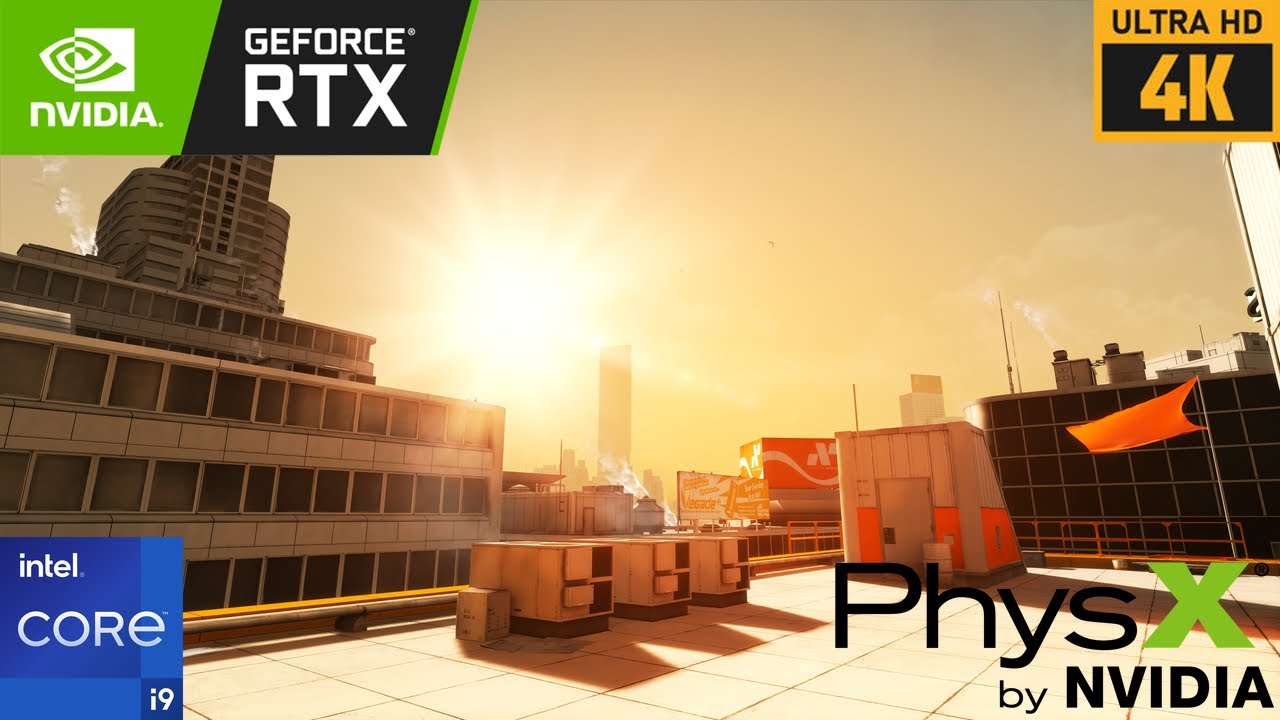 Mirrors Edge - 4K Ultra PhysX - RTX 4090 - 13900KS - Benchmark - YouTube