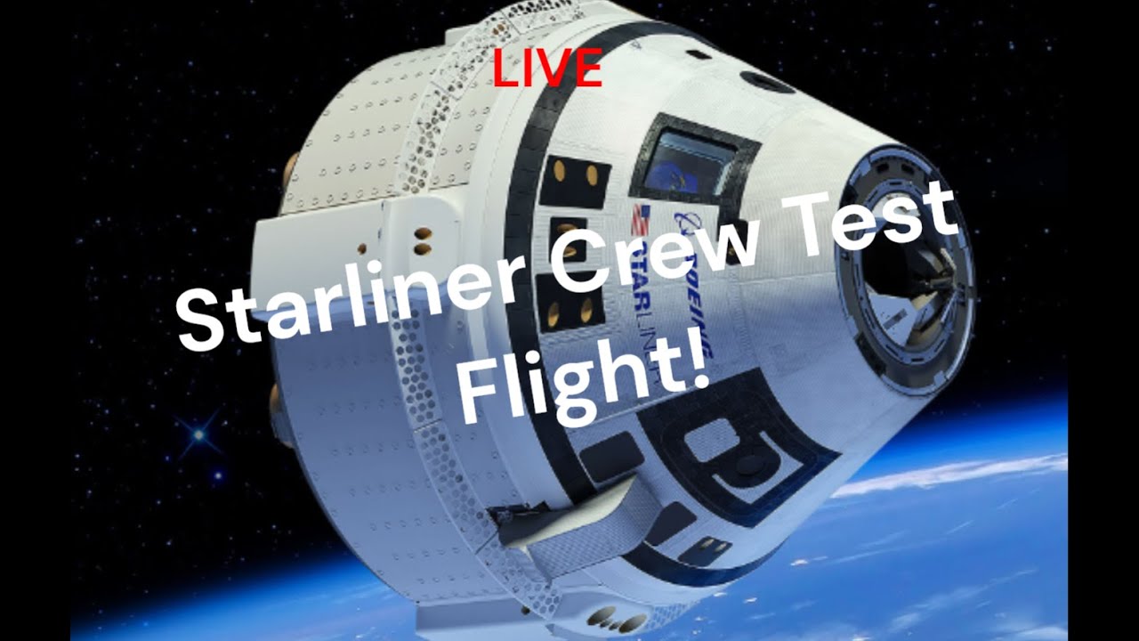Watching Starliner Crewed Test Flight! - YouTube