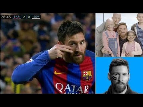 Messi ayuda a niños con cancer - YouTube