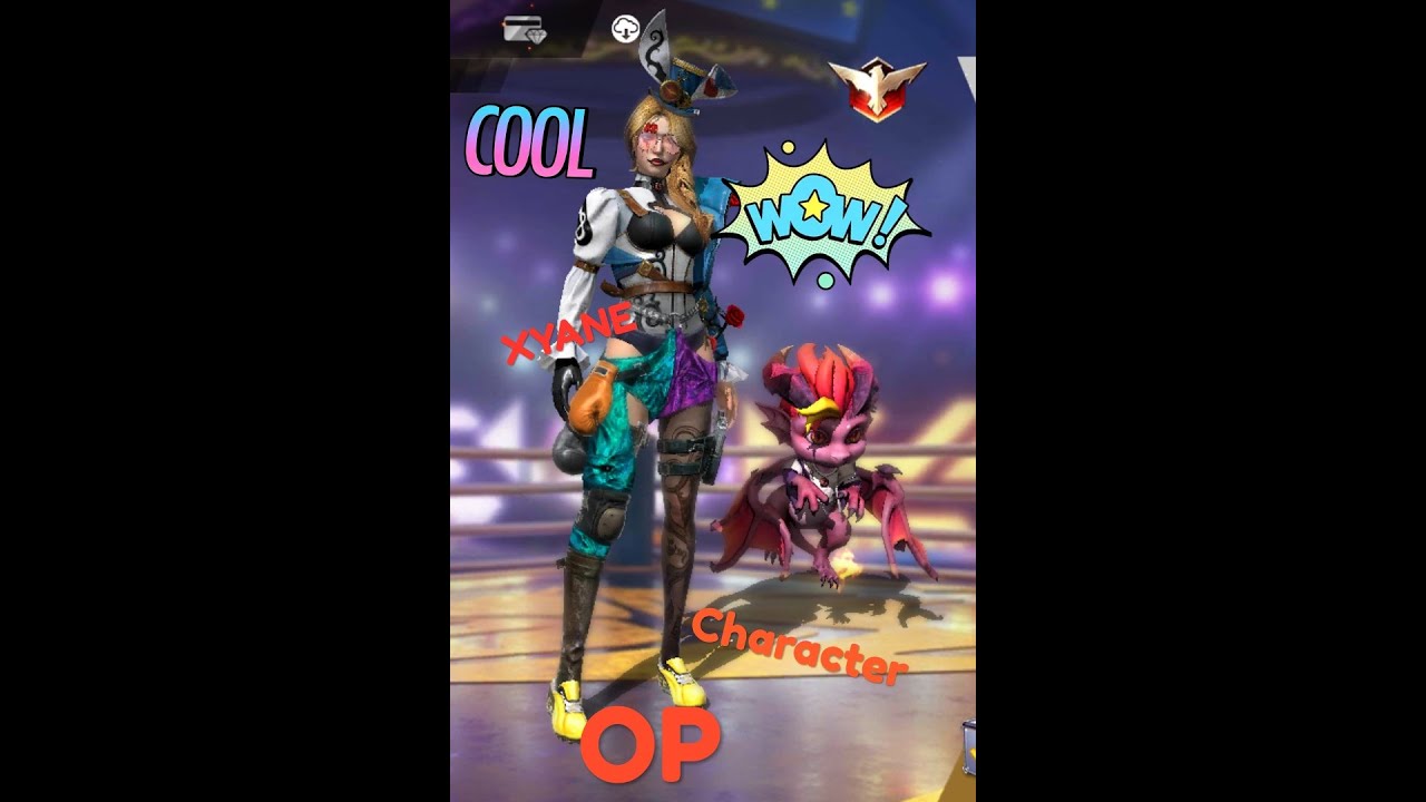 New XYANE Character is soo op 😍😍👌👍 #freefire #xyanecharacter #gameplay ...