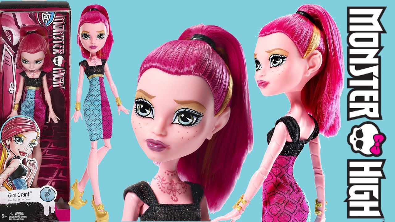 Gigi Grant Monster High Basic Unboxing Review - YouTube