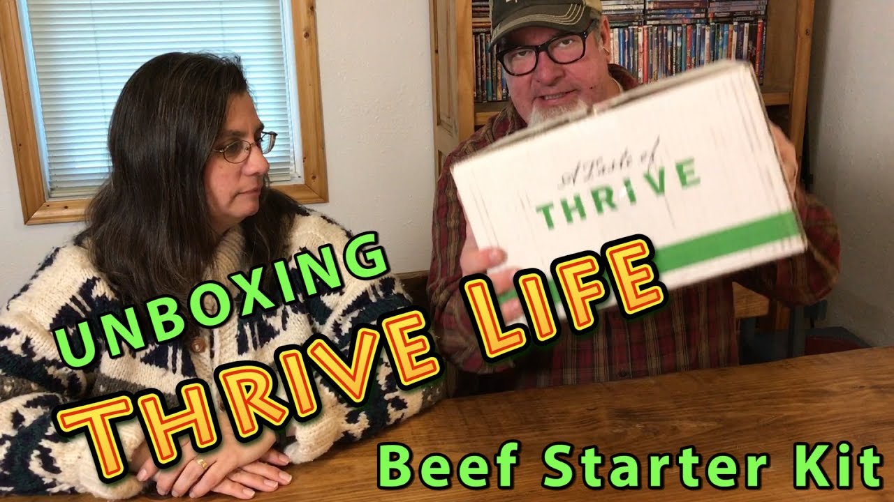 UNBOXING Thrive Life Ground Beef Starter Kit - YouTube