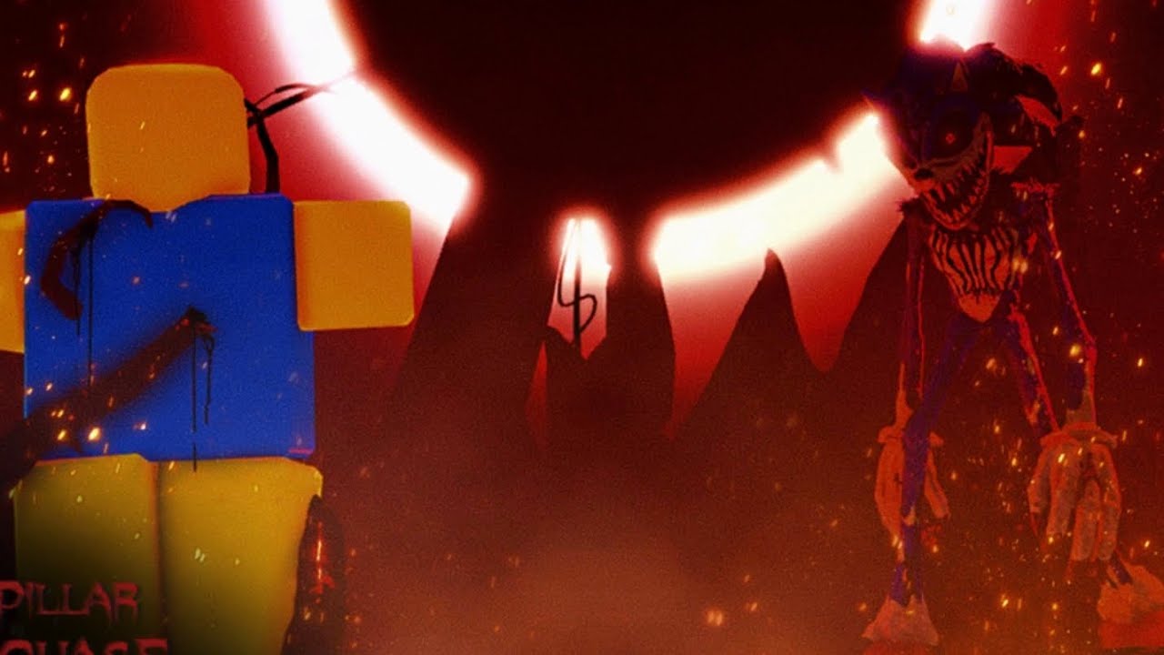 Sonic EXE Gameplay | Pillar Chase 2 | Edited | No Comentary. - YouTube