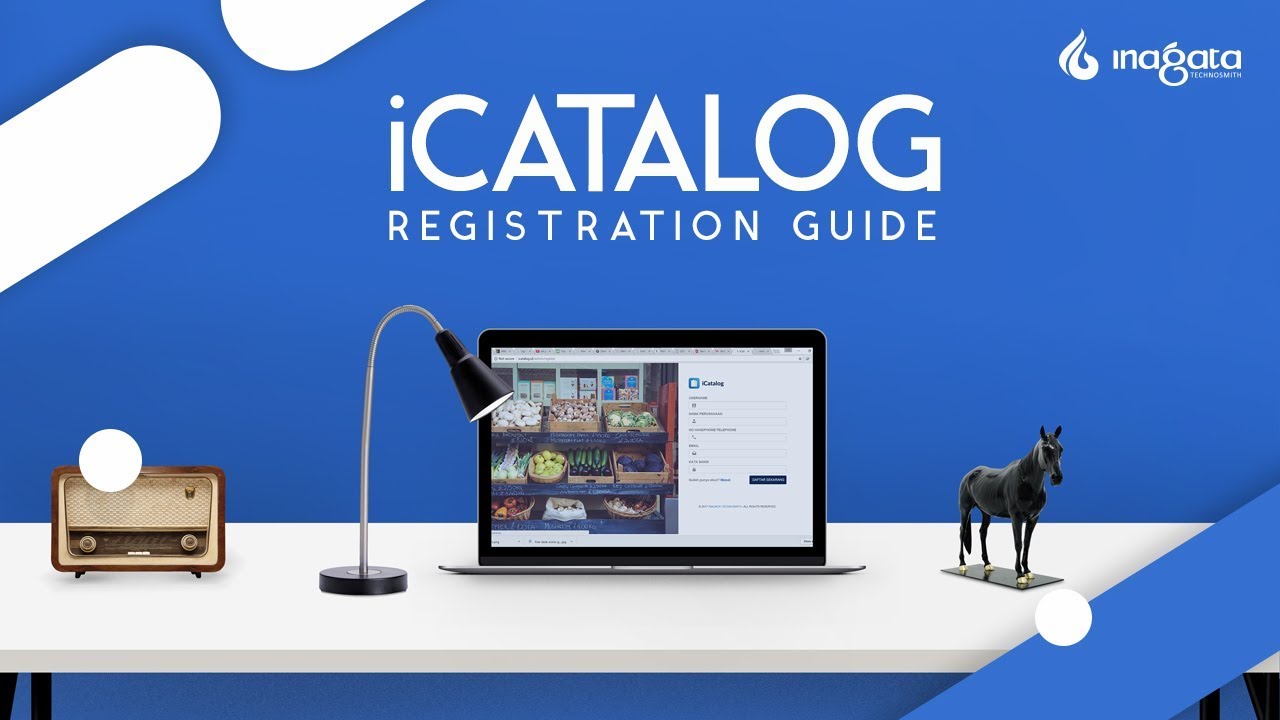 iCatalog - Registration Guide by Inagata Technosmith - YouTube
