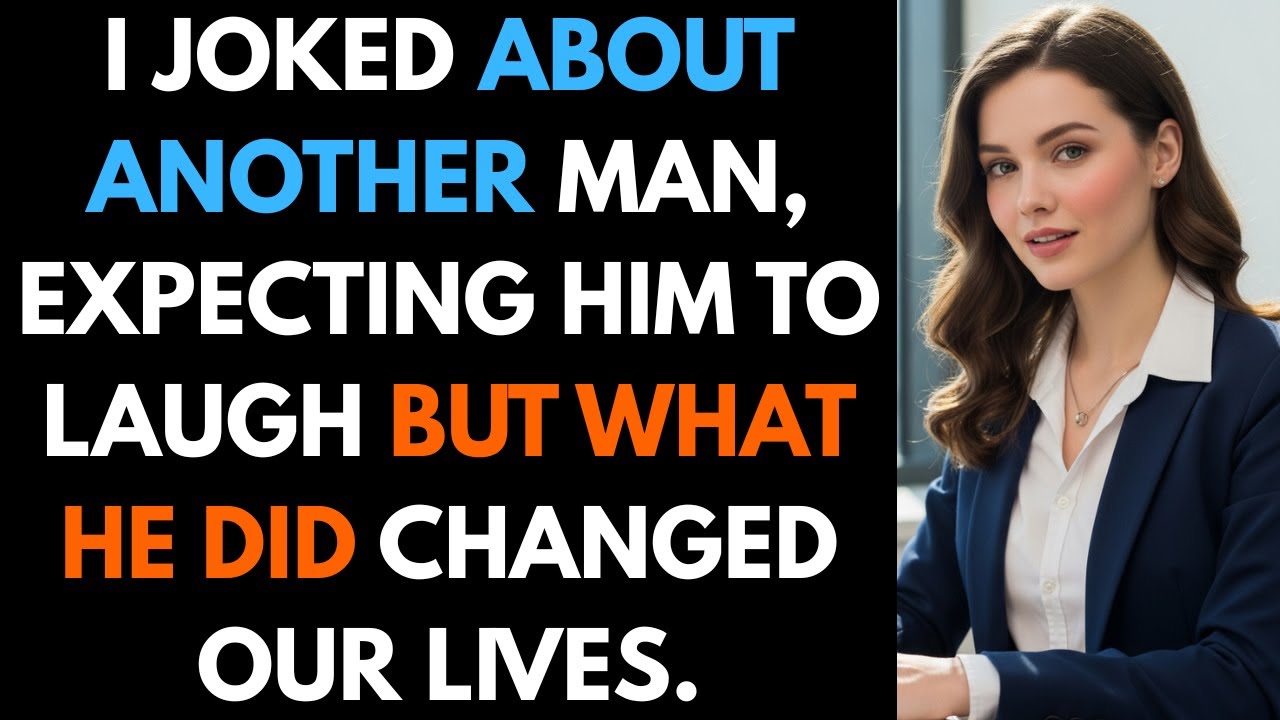 I Joked About Another Man, Expecting Him to Laugh — But What He Did ...