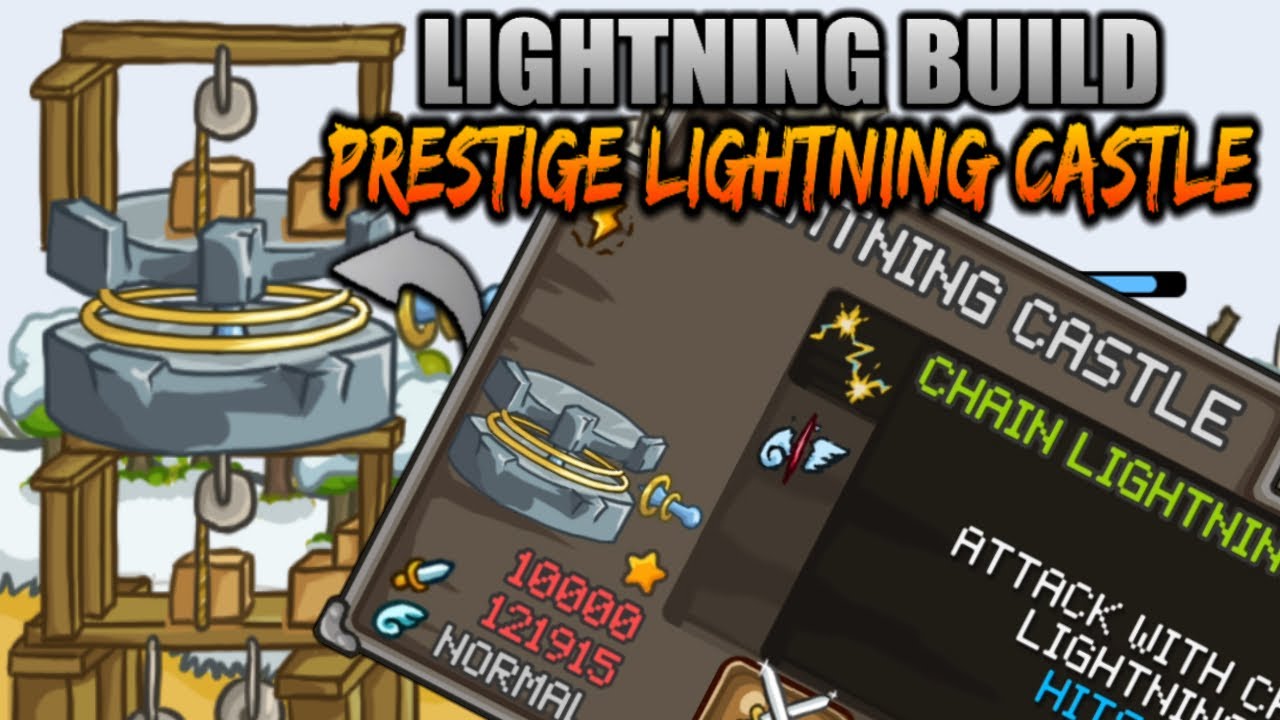 LIGHTNING BUILD Episode 13 ⚡PRESTIGE LIGHTNING CASTLE at WAVE 46000 ...