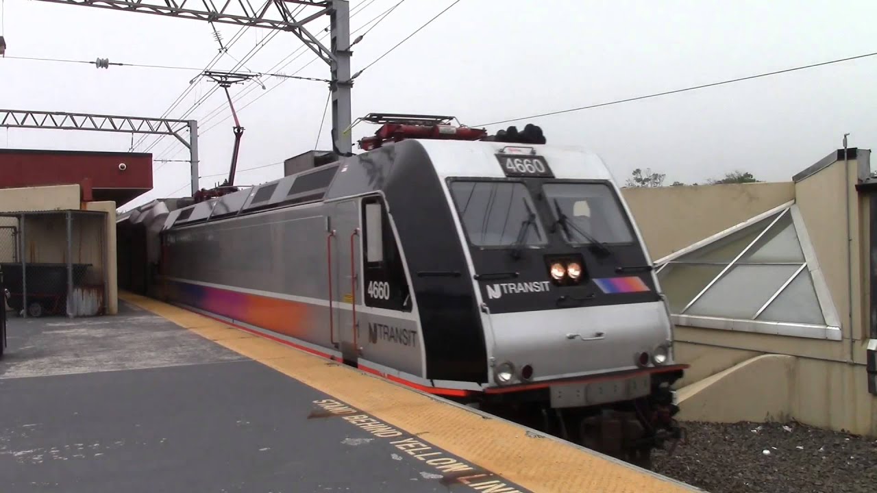 A Couple of Trains on the NJCL with NJT PL42AC 4005! 5/15/14 - YouTube