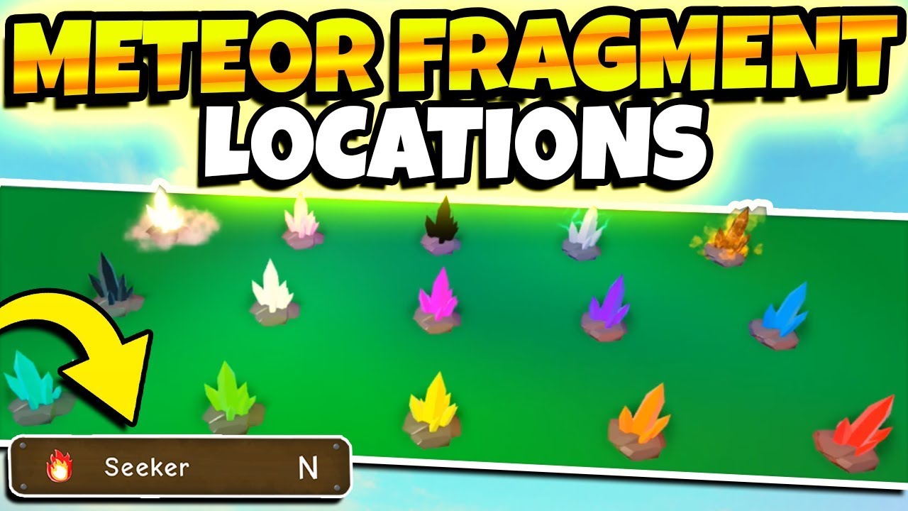 ALL 15 *SECRET* METEOR FRAGMENT LOCATIONS IN POWER SIMULATOR *SEEKER ...