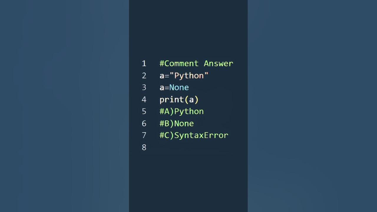 Pythonprogramming Python Pythonforbeginners Coding Programming Quiz Shortvideo Shorts