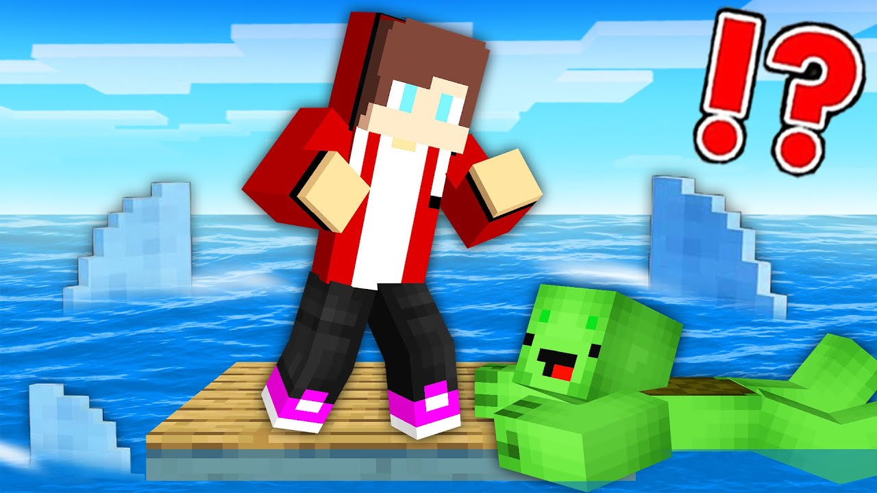 Minecraft RAFT But There IS ONLY ONE BLOCK! - YouTube
