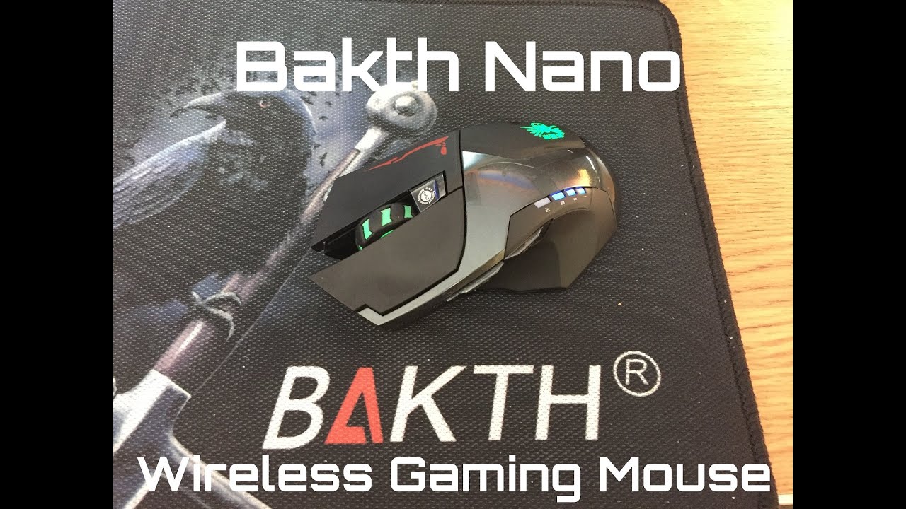 Bakth Nano Wireless Gaming Mouse - YouTube